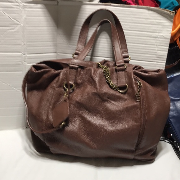 Rachel Zoe | Bags | Rachel Zoe Leather Satchel With Multi Compartments ...